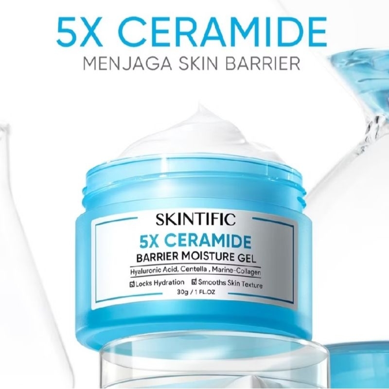 Jual Skintific 5x Ceramide Barrier Moisturizer Gel 30 gr | Shopee Indonesia
