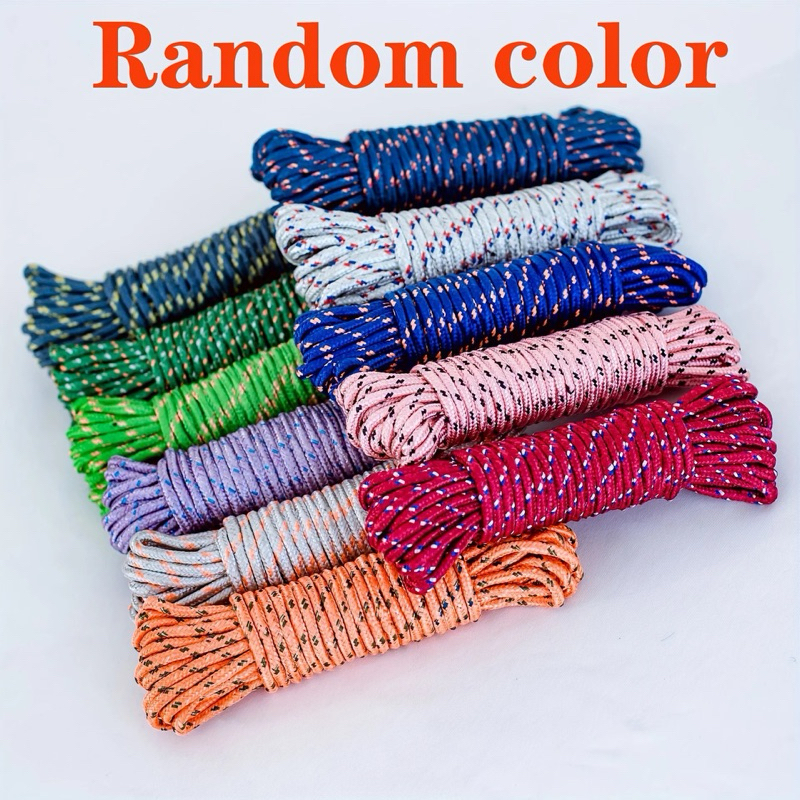 Jual Tali jemuran kuat tebal warna warni tali ikat barang tali nilon ...