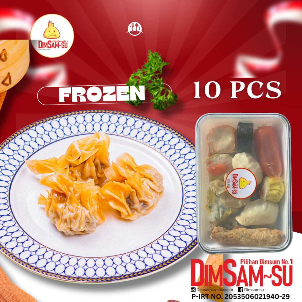 Jual Dimsum PANGSIT SANGHAI Dimsamsu Dimsum Enak Murah /Dimsum Frozen ...