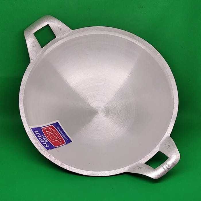 Jual SUPER wajan penggorengan kuali merk super kuwali cekung alumunium ...