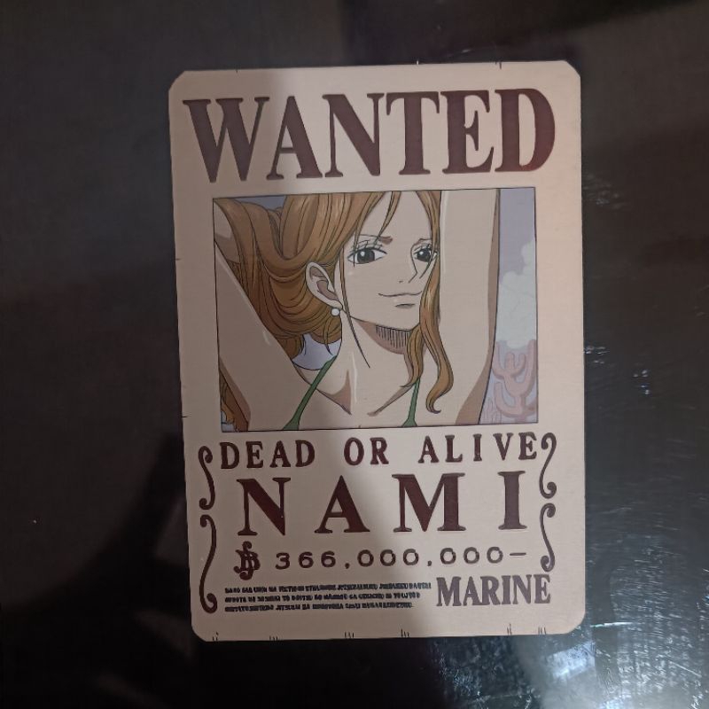 Jual One Piece x Chatime Nami Card | Shopee Indonesia
