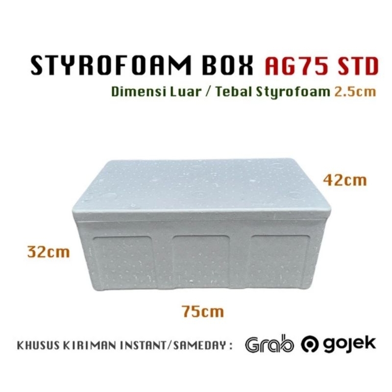 Jual Box Sterofoam Kotak Box Sterofoam Garuda Box Es Box Gabus 60 KG ...
