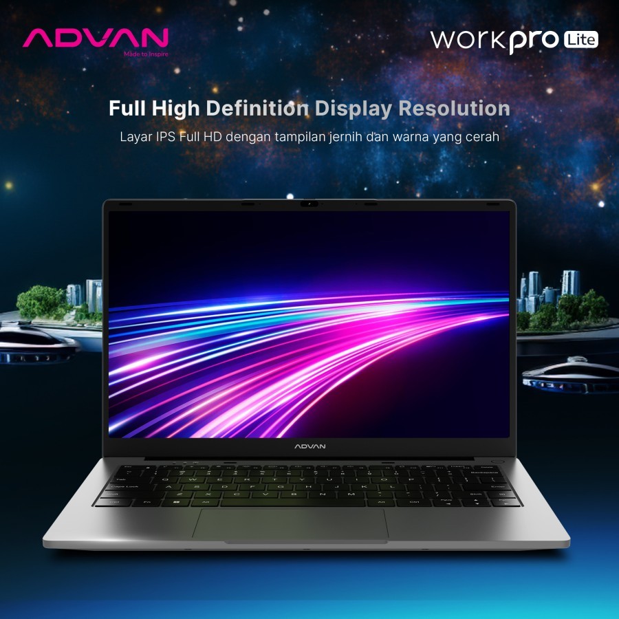 Jual Laptop Advan WorkPro Lite - i5 1035G7 8GB 512GB NVMe 14" FHD ...