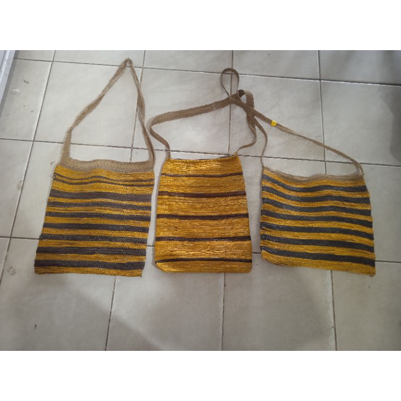Jual Tas noken kulit anggrek Papua/ tas selempang/tas etnik /tas noken ...