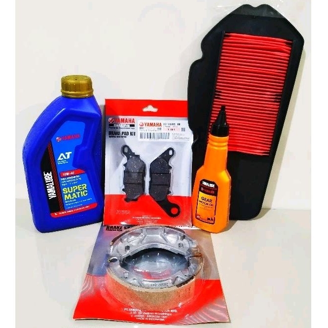 Jual SALE!!! PAKET SERVIS RINGAN YAMAHA AEROX OLD OLI YAMALUBE SUPER ...