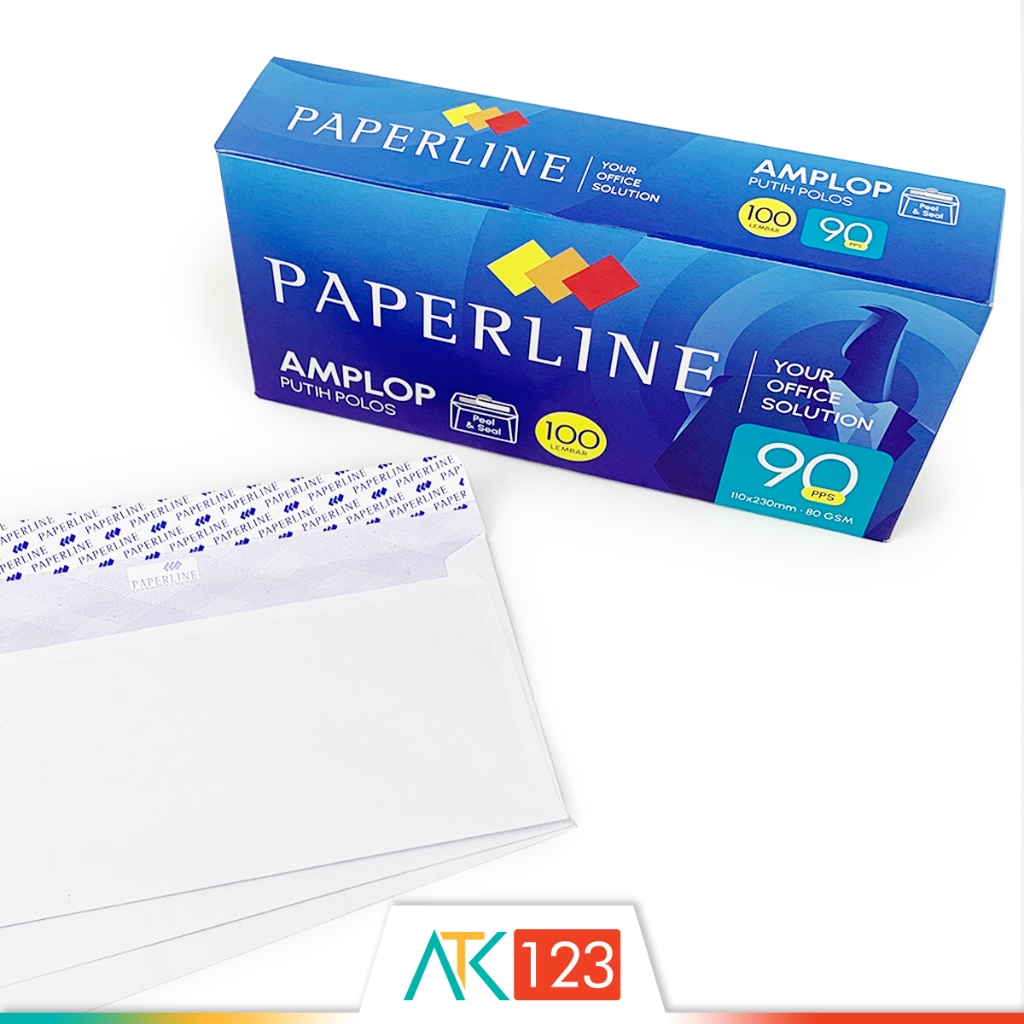 Jual Amplop Putih Paperline 90 PPS Uk. 110 x 230 mm | Shopee Indonesia