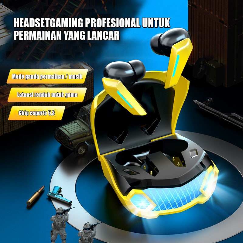 Jual TWS M5 - headset bluetooth gaming earphone wireless | Shopee Indonesia