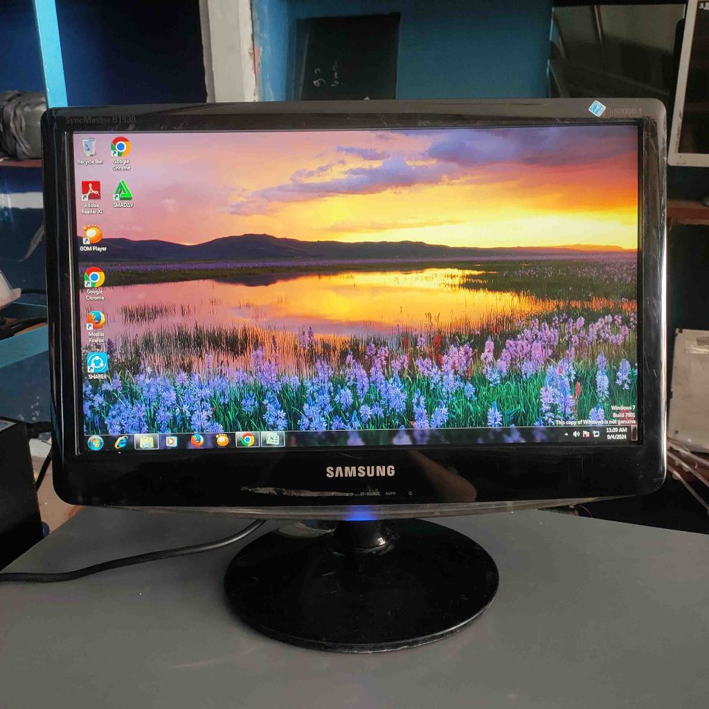 Jual Monitor Lcd Merk Samsung Ukuran 19" Inch Kondisi Normal | Shopee ...