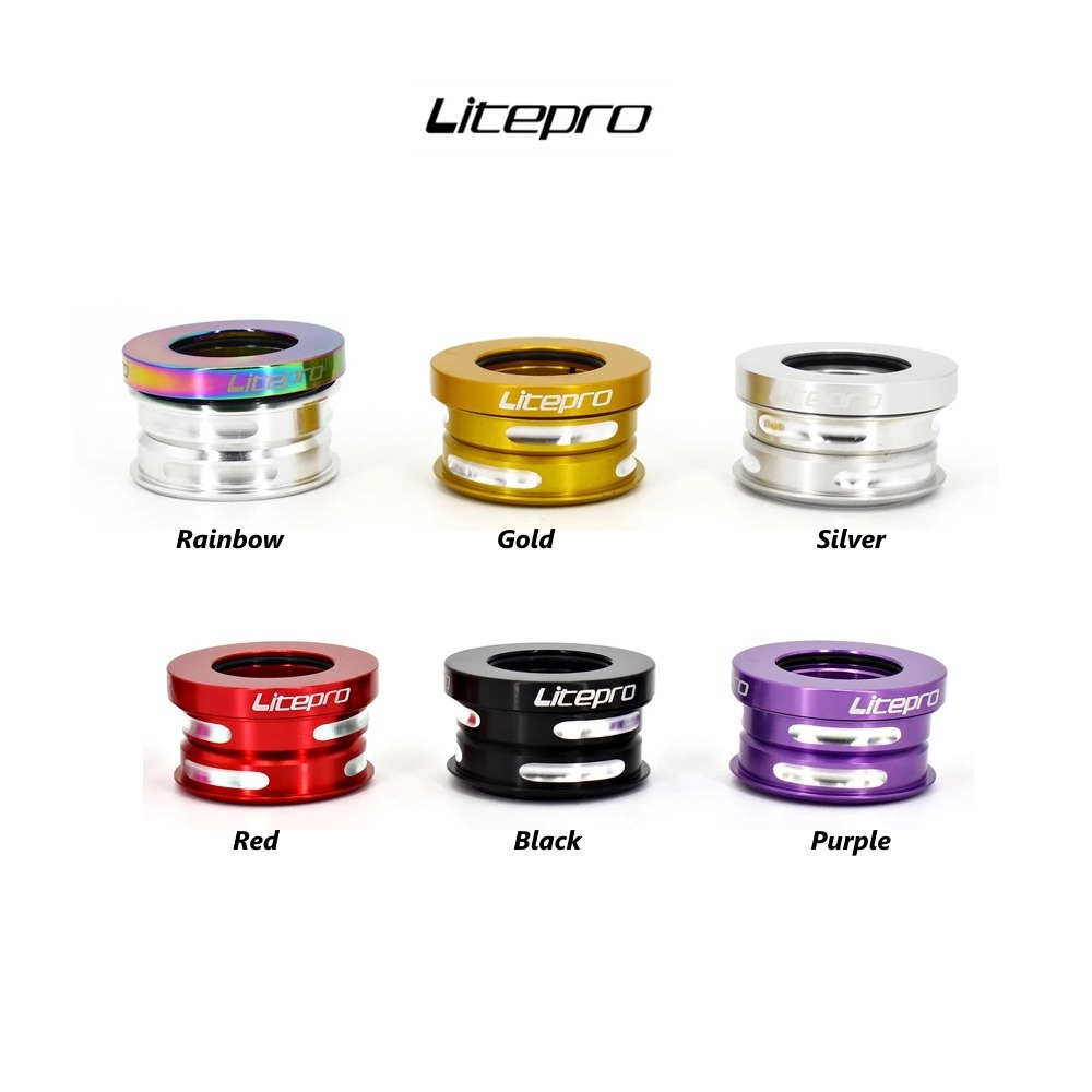 Jual LITEPRO Headset Sealed Bearing LitePro 44mm Ultralight Folding ...