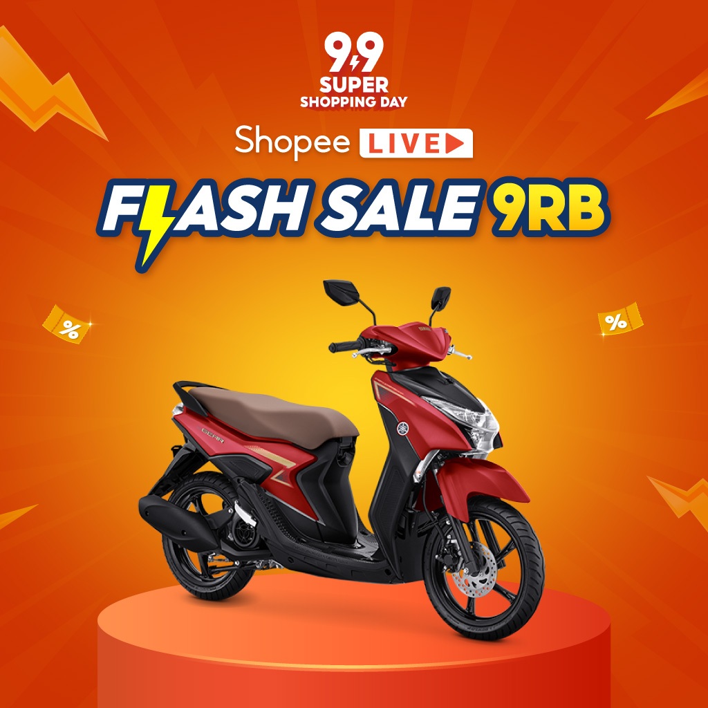 Jual [Shopee Live] Yamaha Gear | Shopee Indonesia