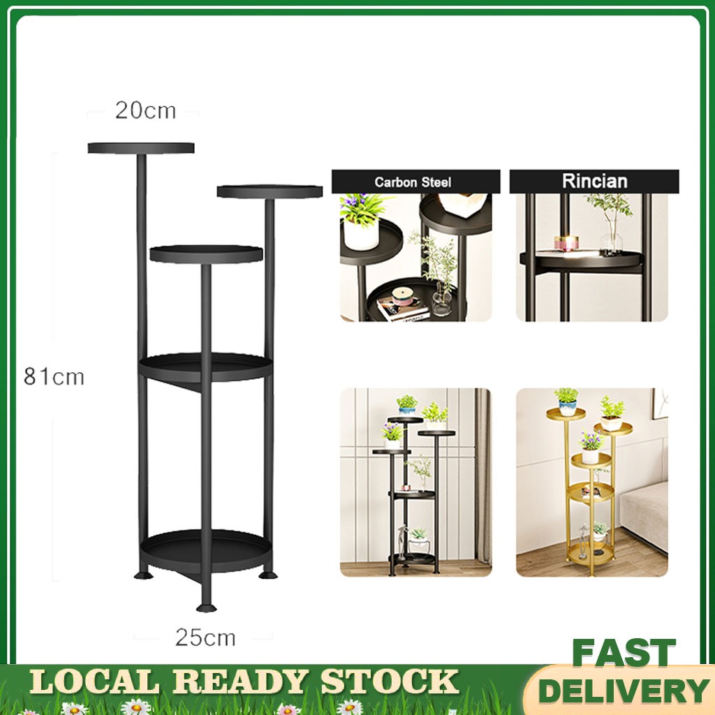 Jual Pot Bunga Stand Rak Bunga Besi Rak Stand Plant Stand 5 Tiers ...