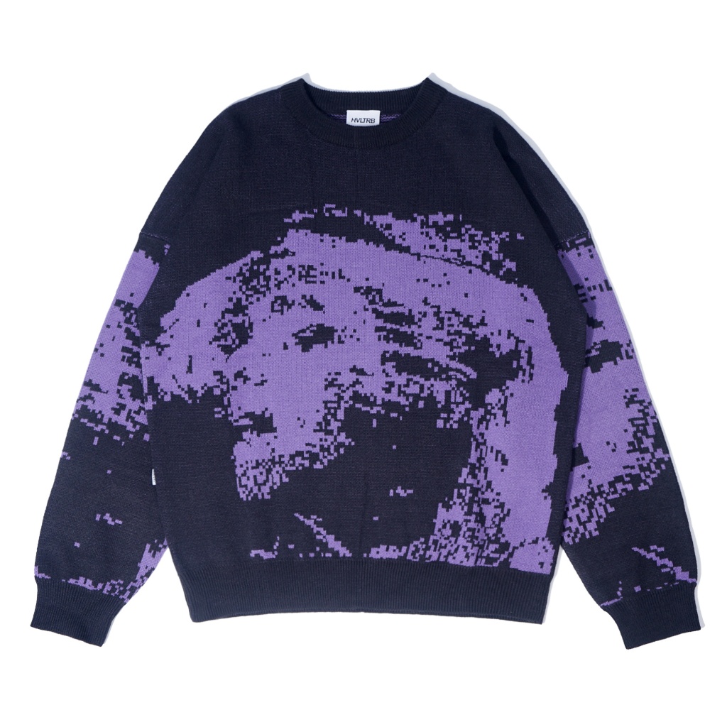 Jual Heuvel Tribe Sweater Rajut Knit Alcre Black Krh 2408.001 | Shopee ...