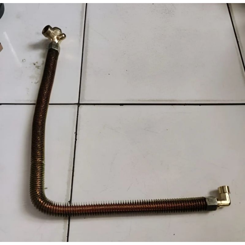 Jual Pipa L Ulir Bengkok Tabung Kompresor Satu Set | Shopee Indonesia