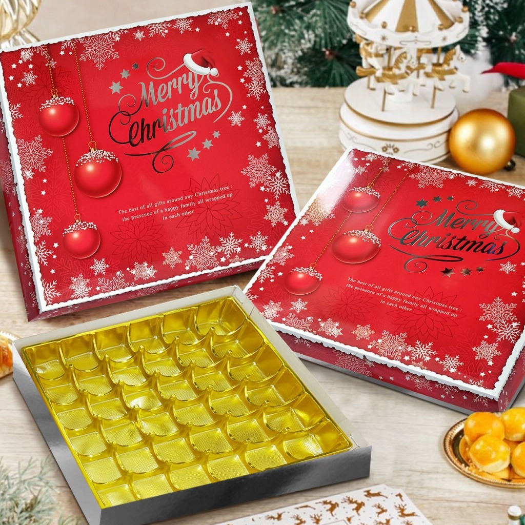 Jual Box Nastar 36 C Edisi Natal | Kotak Nastar (1 Pak 4 Set) | Shopee ...