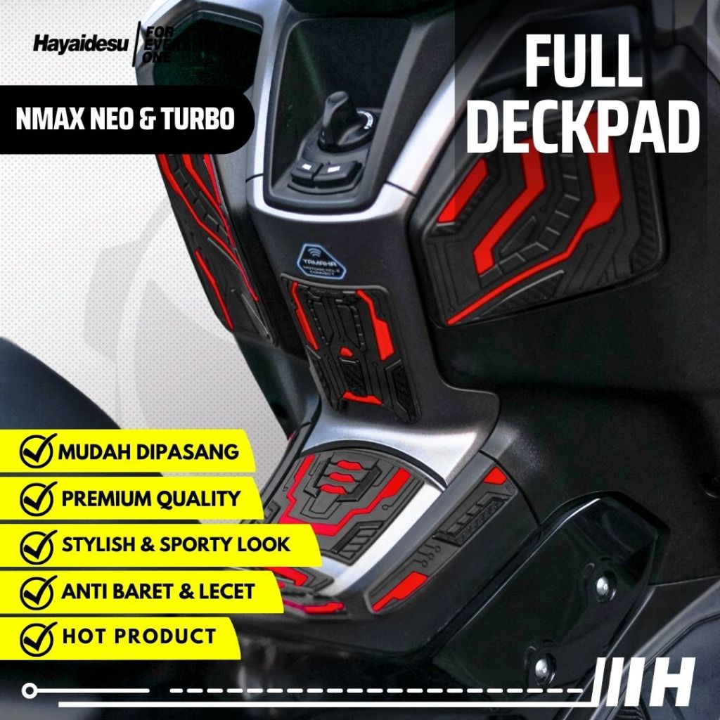 Jual Paket Full Deck Pad Upper & Center Yamaha NMAX NEO & NMAX TURBO ...