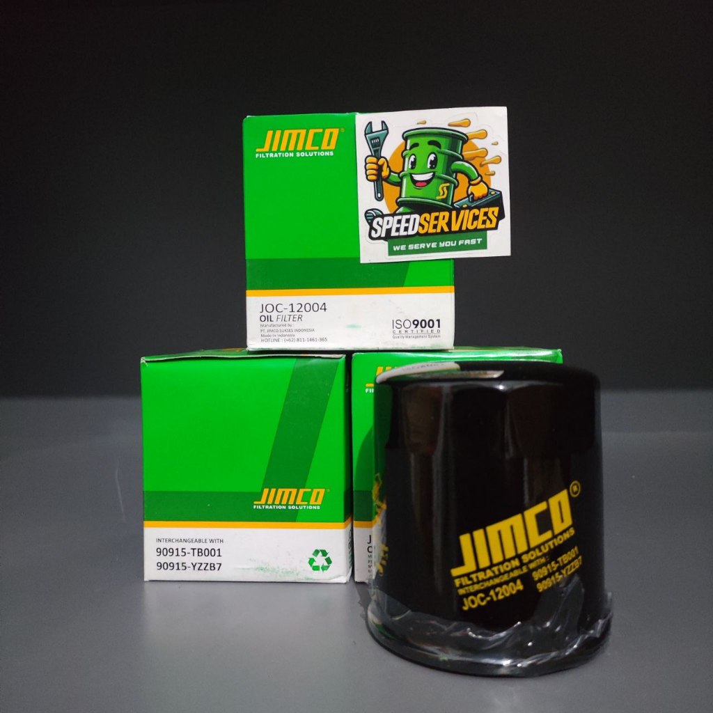 Jual FILTER OLI JIMCO JOC 12004 TOYOTA TWINCAM, INNOVA, FORTUNER, HILUX ...