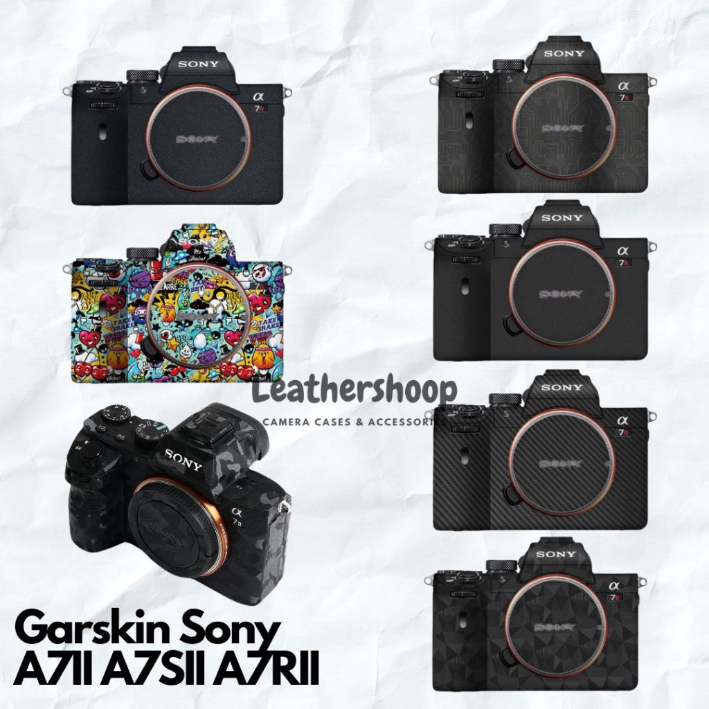 Jual Garskin Skin Sony A7II A7SII A7RII Sticker Body Protector | Shopee ...