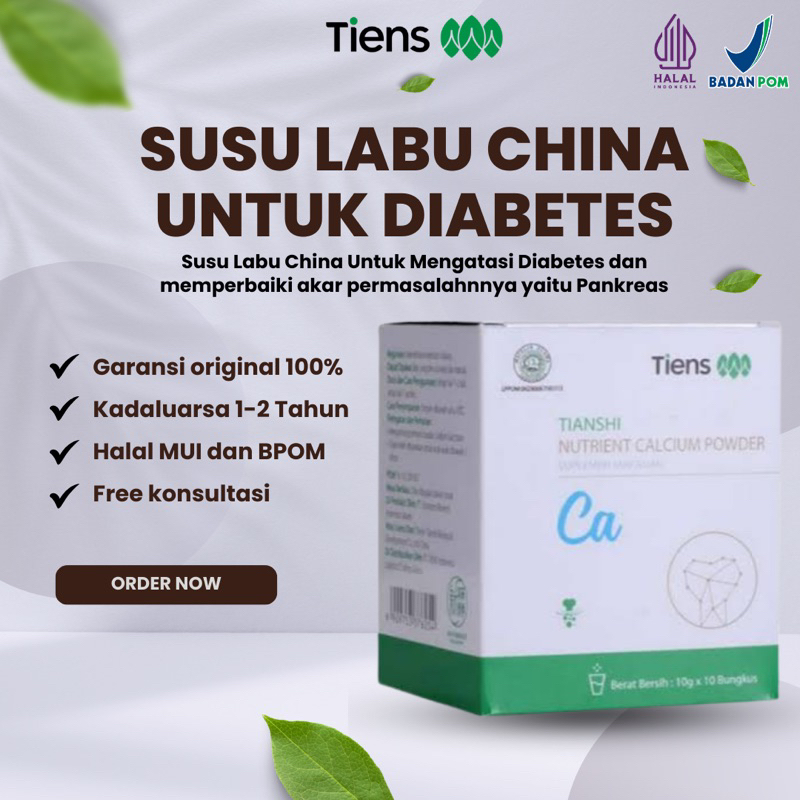 Jual OBAT CHINA DIABETES - Susu Labu Diabetes NUTRIENT CALSIUM POWDER ...