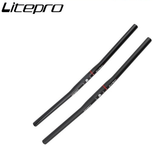 Jual Handlebar Litepro Carbon Flat 25.4 x 580mm Roadbike MTB Sepeda ...