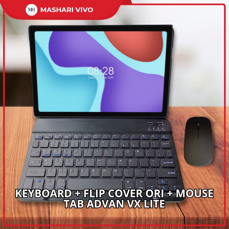 Jual Flip Case Keyboard Tab Advan VX lite | Shopee Indonesia