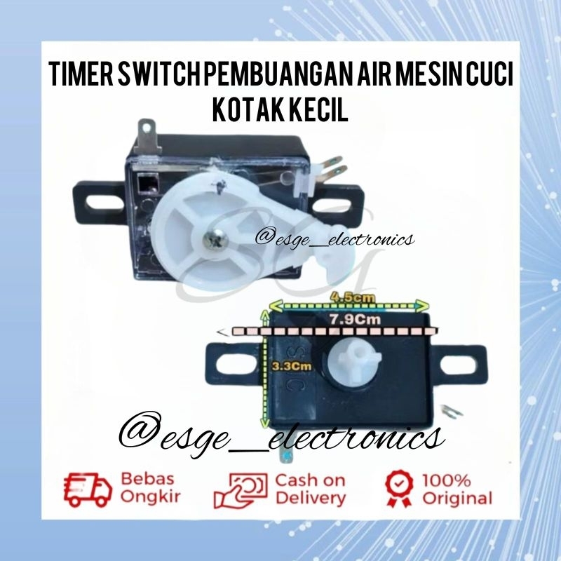 Jual SWITCH PEMBUANGAN AIR MESIN CUCI TIMER SELEKTOR MESIN CUCI KOTAK ...