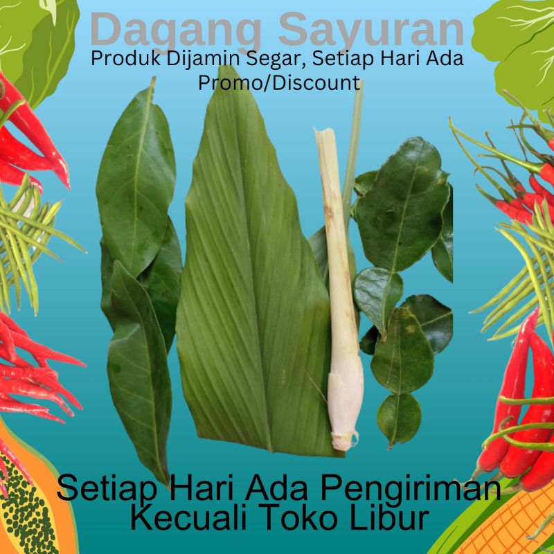 Jual ANEKA DAUN BUMBU DAPUR SEGAR/DAUN SALAM/DAUN JERUK/SERAI/DAUN ...