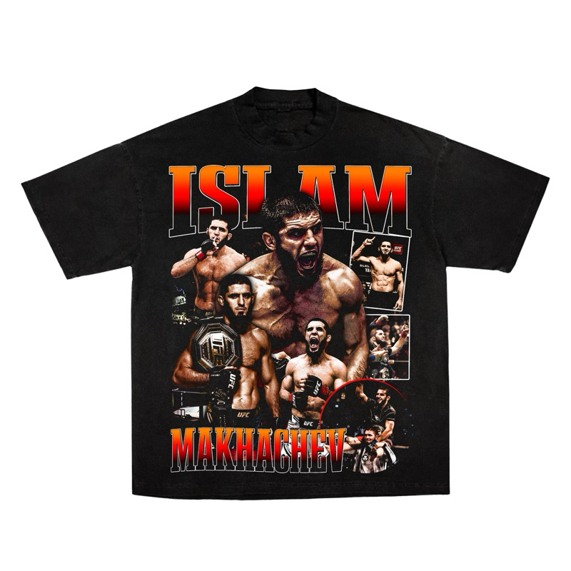 Jual MIZZY oversized tee islam makhachev | UFC | vintage bootleg Tshirt ...