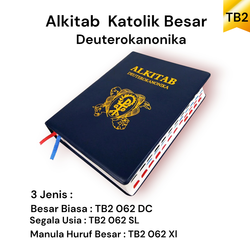 Jual Alkitab Katolik Deuterokanonika Besar Buku Kitab Suci Rohani ...