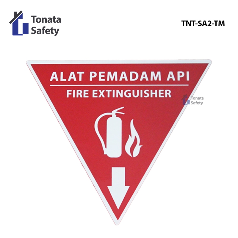 Jual Segitiga APAR Polos / Rambu Akrilik Alat Pemadam Api Ringan ...