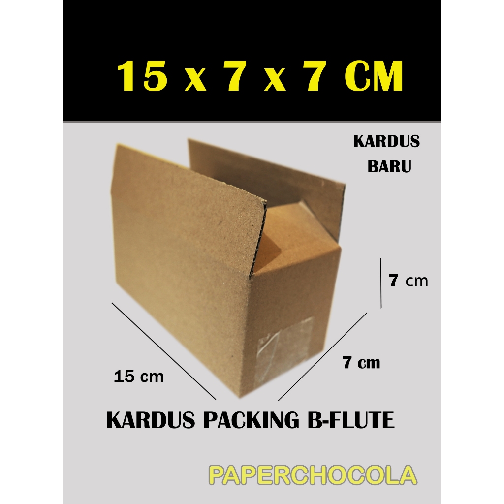 Jual KARDUS PACKING 15X7X7 cm/PACKING ONLINE/BOX KARTON CORUGATED B ...