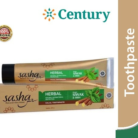 Jual SASHA Pasta Gigi Antibacterial / Whitening / 65gr Tooth Paste ...