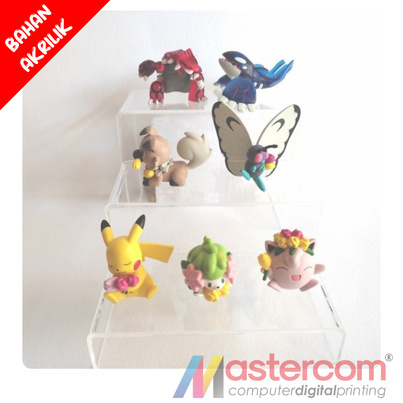 Jual ACRYLIC STAND DISPLAY SET / BASE RAK AKRILIK ACTION FIGURE MURAH ...
