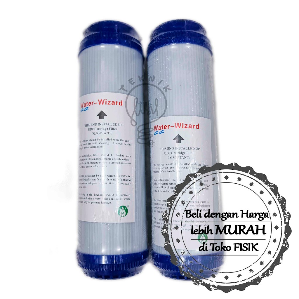 Jual [LISIL TEKNIK] [GROSIR] PART FILTER AIR GAC GRANULAR ACTIVATED CARBON 10" CATRIDGE CTO ...
