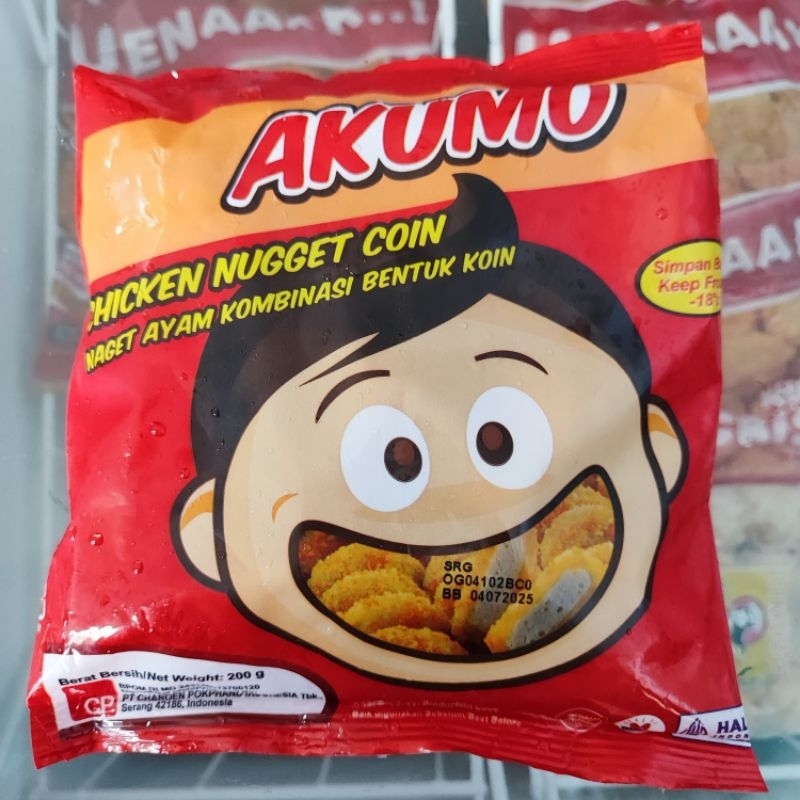 Jual Akumo Chicken Nugget Coin 200g Akumo Chicken Nugget 500g Akumo ...