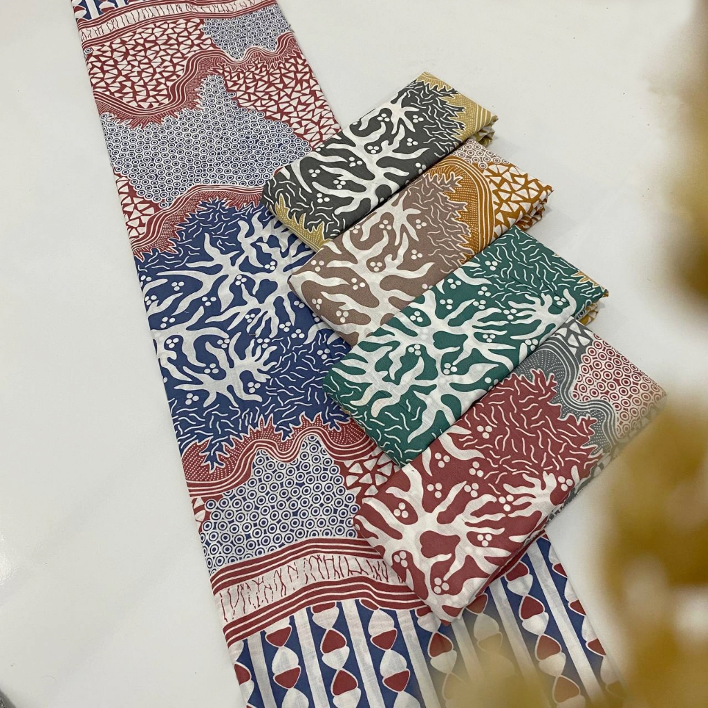 Jual Kain Batik Murah Kekinian Kain Seragam Bridesmaid Motif UNIK ...