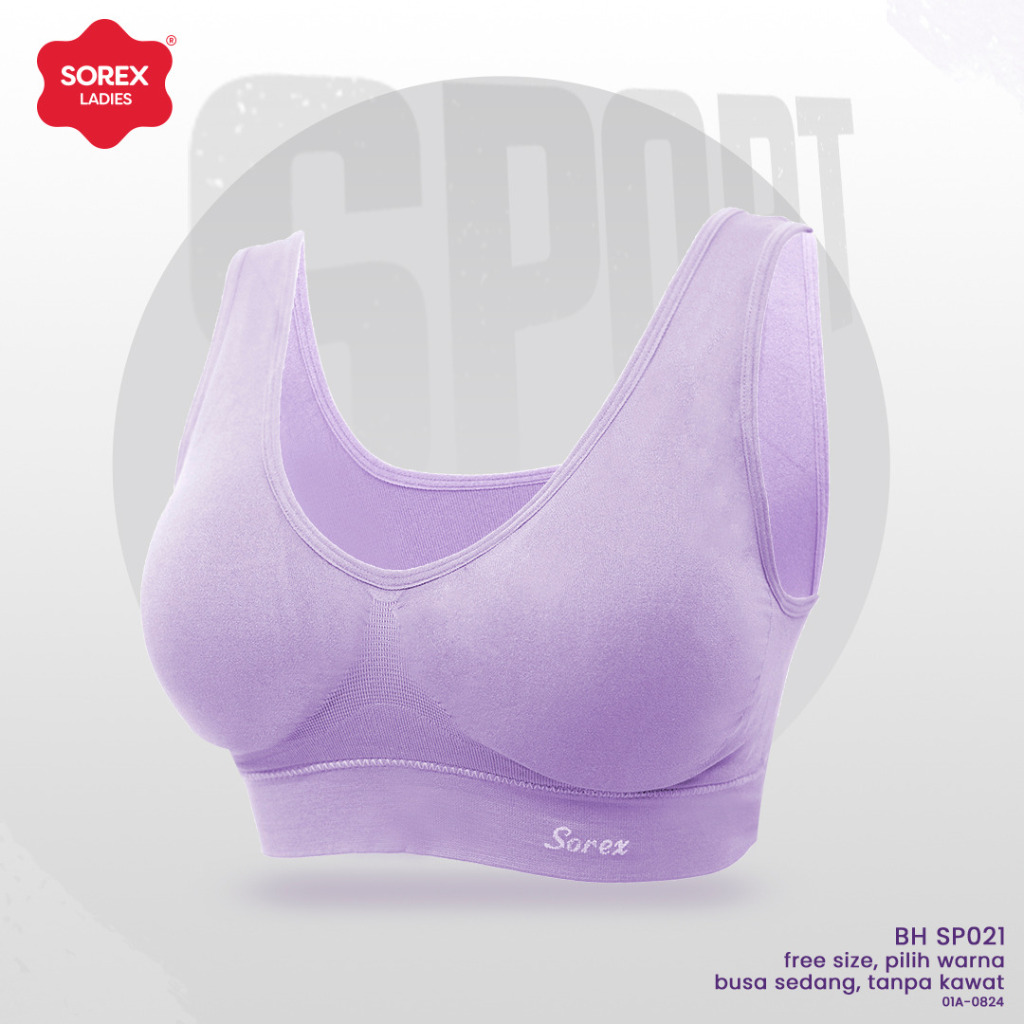 Jual Sorex BH Sport Polos Size Kecil Olahraga Stretch adem Nyaman SP ...