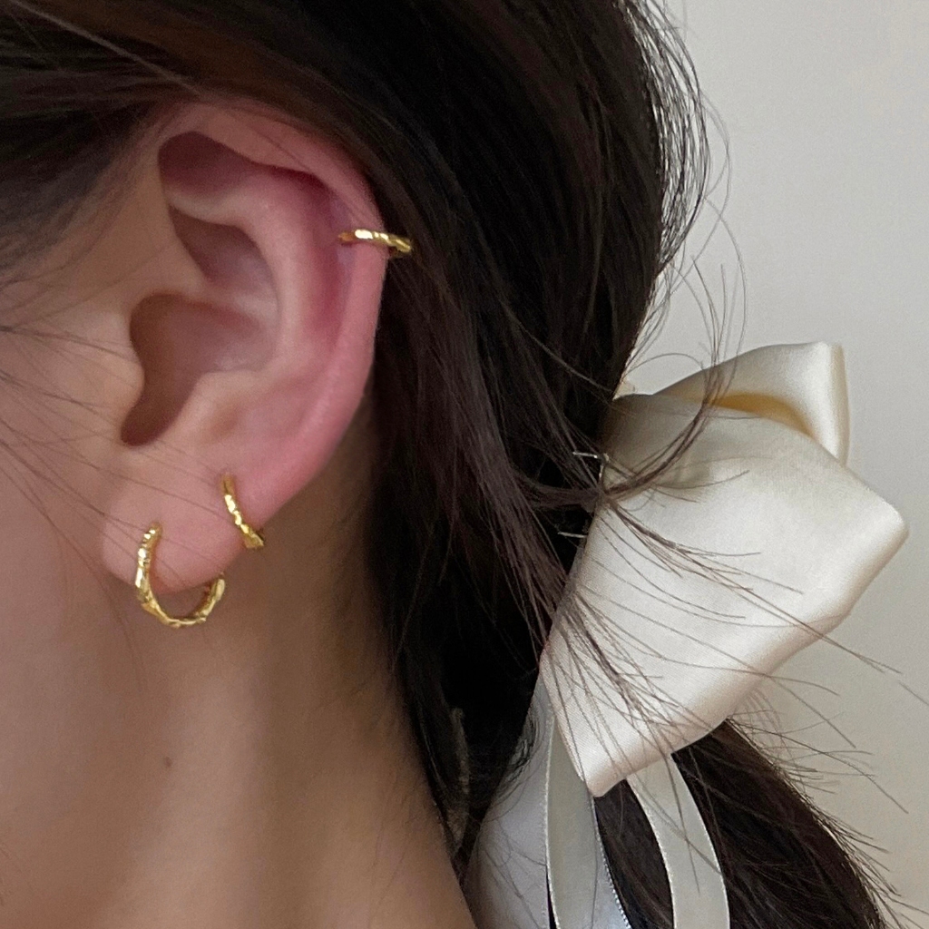 Jual Ear Partner Anting perak 925 sterling tidak beraturan untuk wanita ...