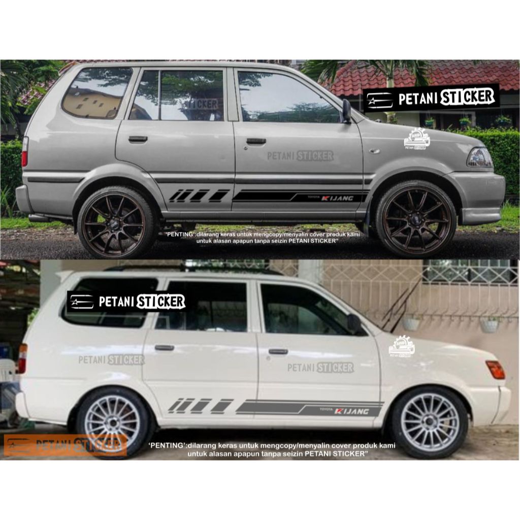Jual STICKER stiker KIJANG KAPSUL KIJANG LGX TOYOTA KIJANG KAPSUL ...