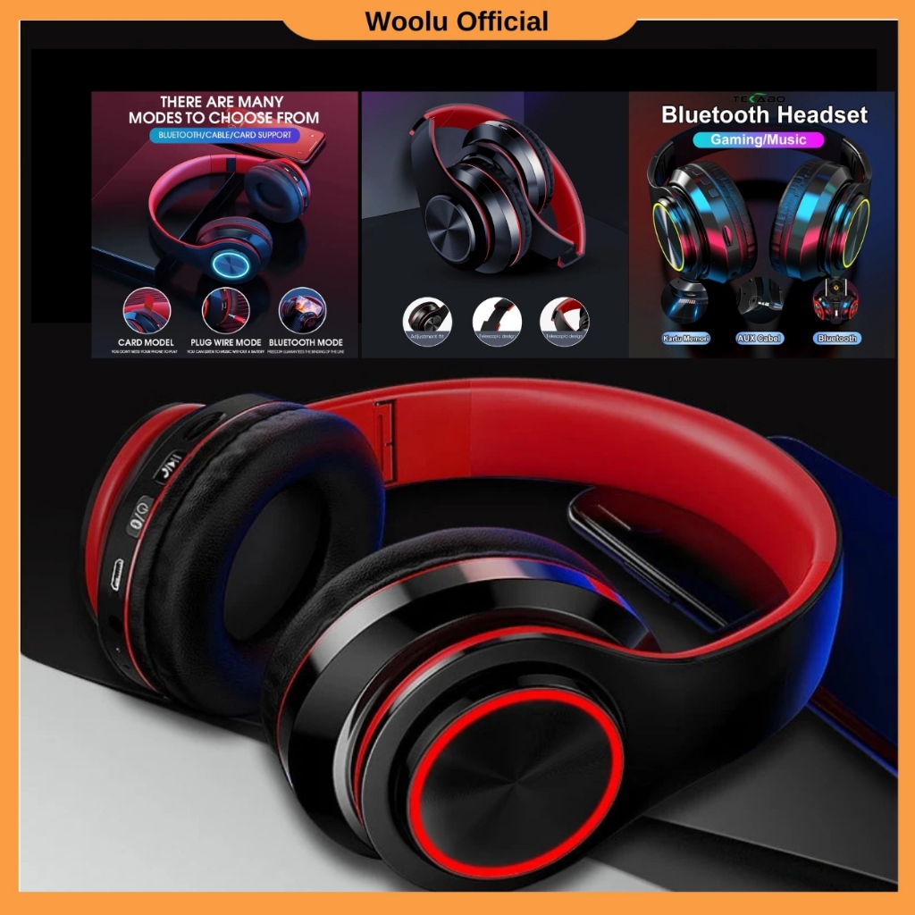 Jual Hedset Bando Bluetooth B39 Headphone Bluetooth Wireless Headset ...