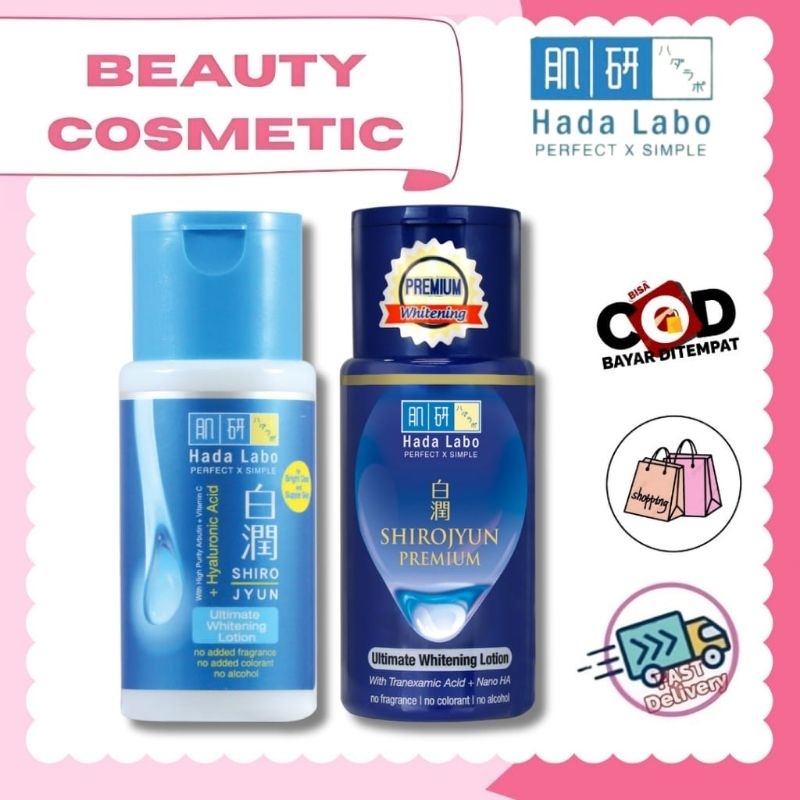 Jual Hada Labo Shirojyun Ultimate Whitening Lotion | Premium Lotion ...