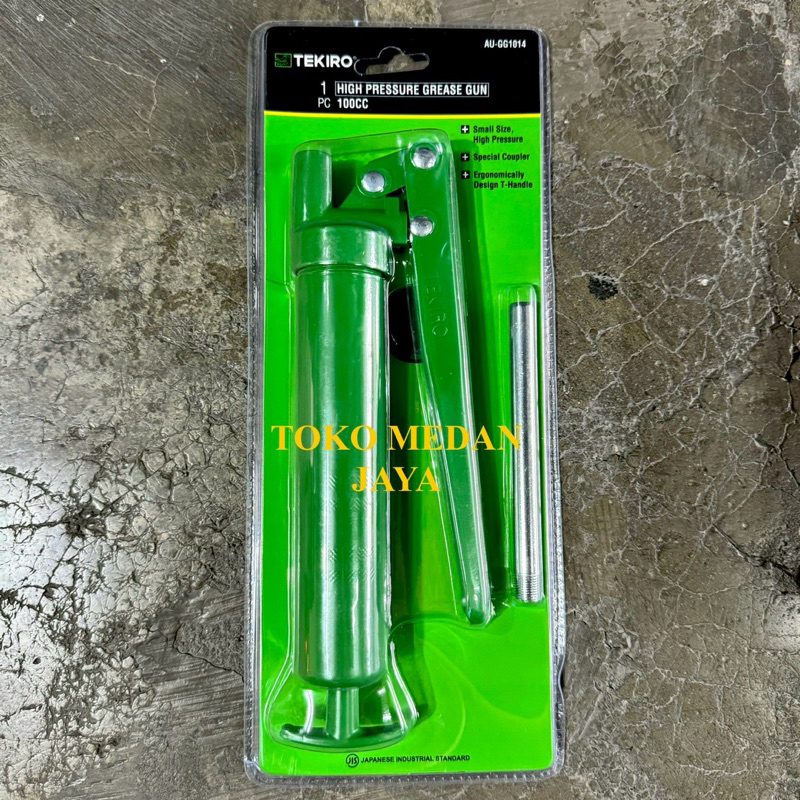 Jual TEKIRO HAND GREASE GUN MINI 100CC POMPA PISPOT GEMUK TANGAN 100CC ...