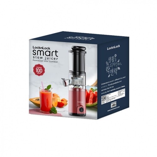 Jual LocknLock Smart Slow Juicer 100Watt EJJ143RED | Shopee Indonesia