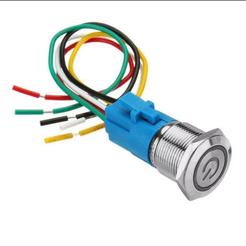 Jual Saklar Switch On Off Motor Mobil Tombol On Off Push Button On off ...