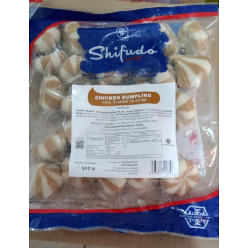 Jual Shifudo Chicken Dumpling - Ikan olahan dengan ayam - Steamboat ...