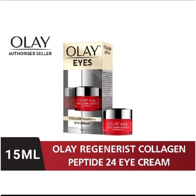 Jual OLAY REGENERIST EYES COLLAGEN PEPTIDE 24 KRIM MATA EYES CREAM 15 ML EXP 05/2027 | Shopee ...