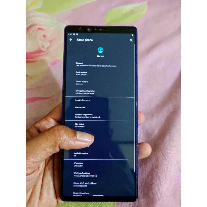 Jual SONY XPERIA 1 SOFTBANK (ROM OEM GLOBAL VOLTE ON), PURPLE, IMEI BEA ...