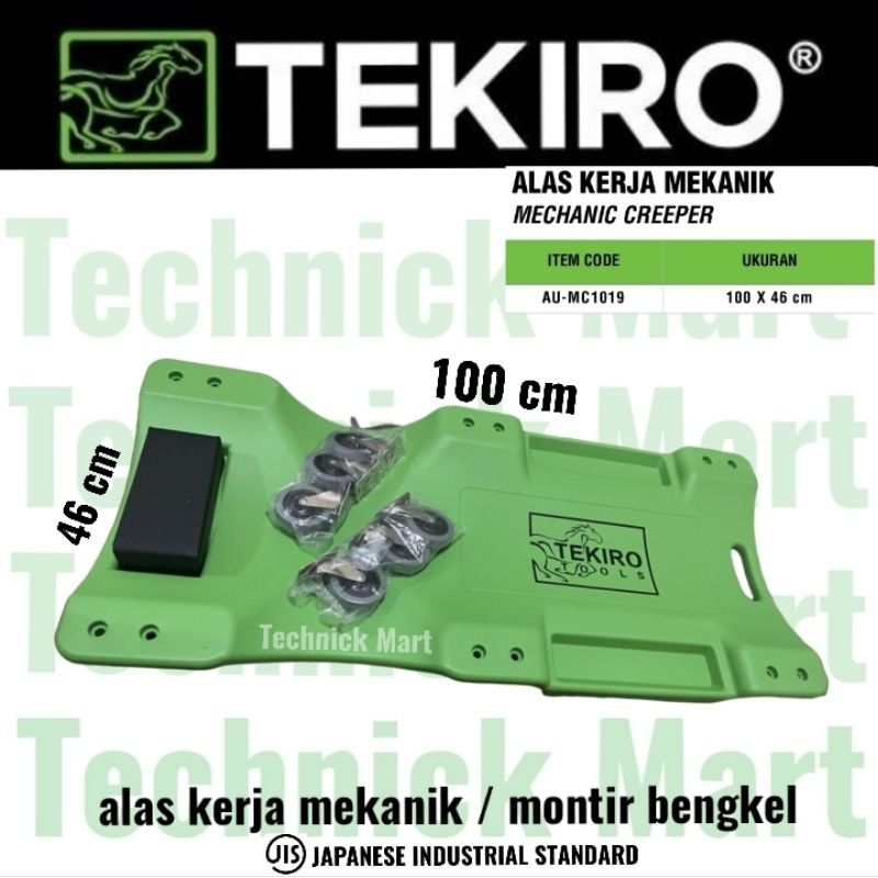 Jual TEKIRO mechanic creeper alas kerja mekanik / montir bengkel mobil ...