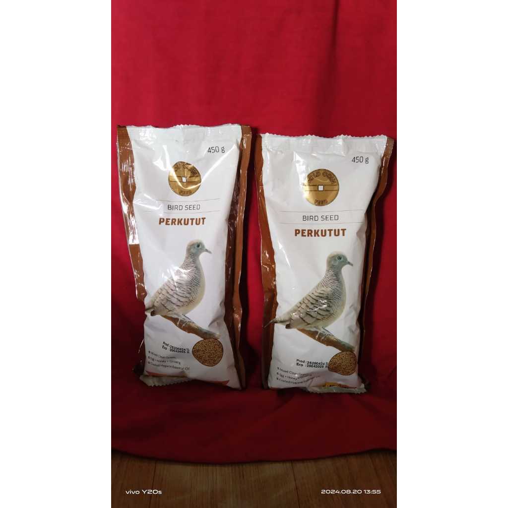 Jual GOLD COIN BIRD SEED 450 GRAM/GOLDCOIN KUNING PAKAN BURUNG PERKUTUT ...
