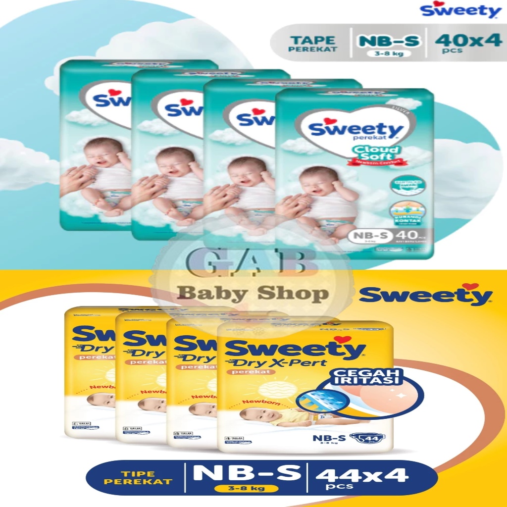 Jual [PAKET 4 BALL] Sweety Silver Cloud Soft NB-S 40 | Sweety Bronze ...