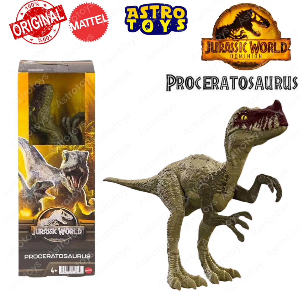 Jual Mattel Jurassic World Dominion Proceratosaurus Original 30cm ...